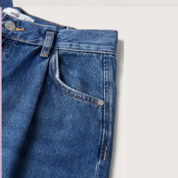 Mango | Jeans | Mng Denim Wide Leg Crop Jeans | Poshmark